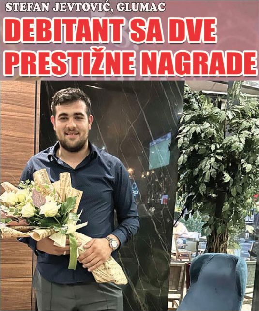 DEBITANT SA DVE PRESTIŽNE NAGRADE - Serbian Mirror